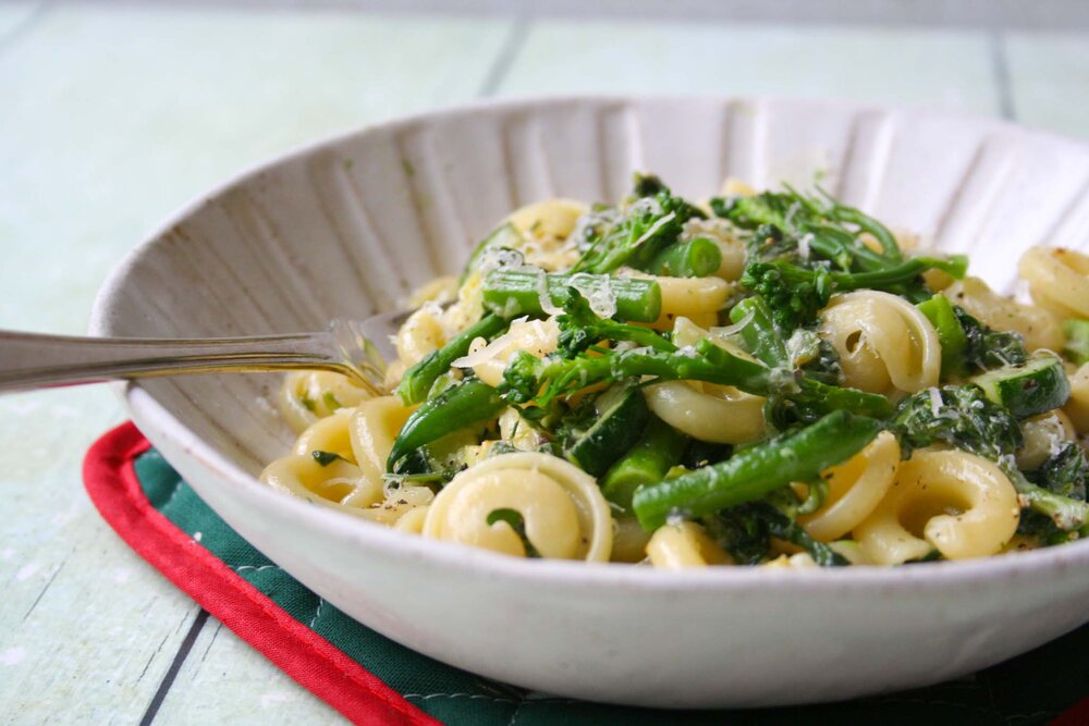 Garofalo Cappelletti aux légumes verts – Milano Fruiterie